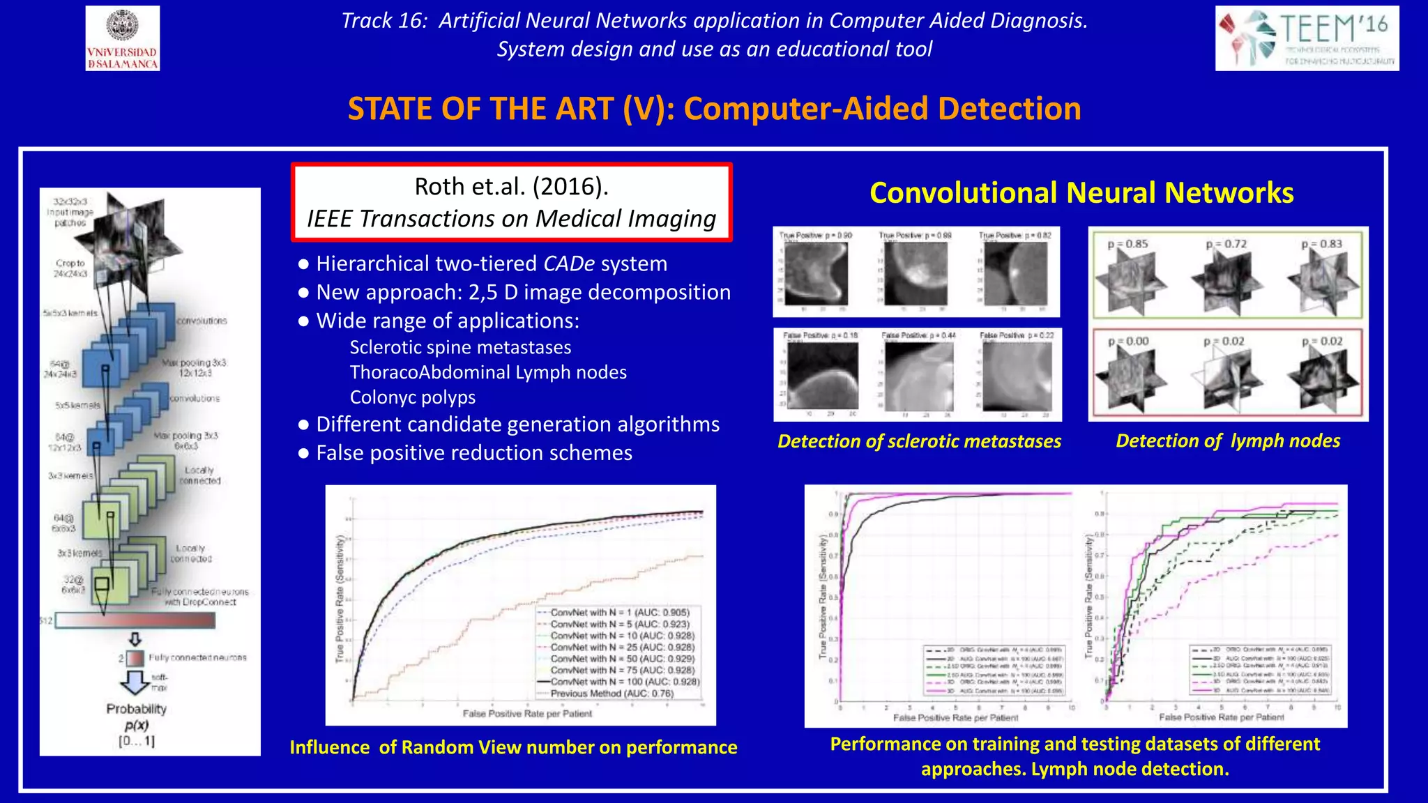 Artificial Neural Networks Applications In Computer Aided Diagnosis System Design And Use As An