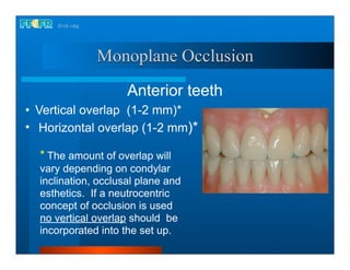 24.refine denture setup | PDF