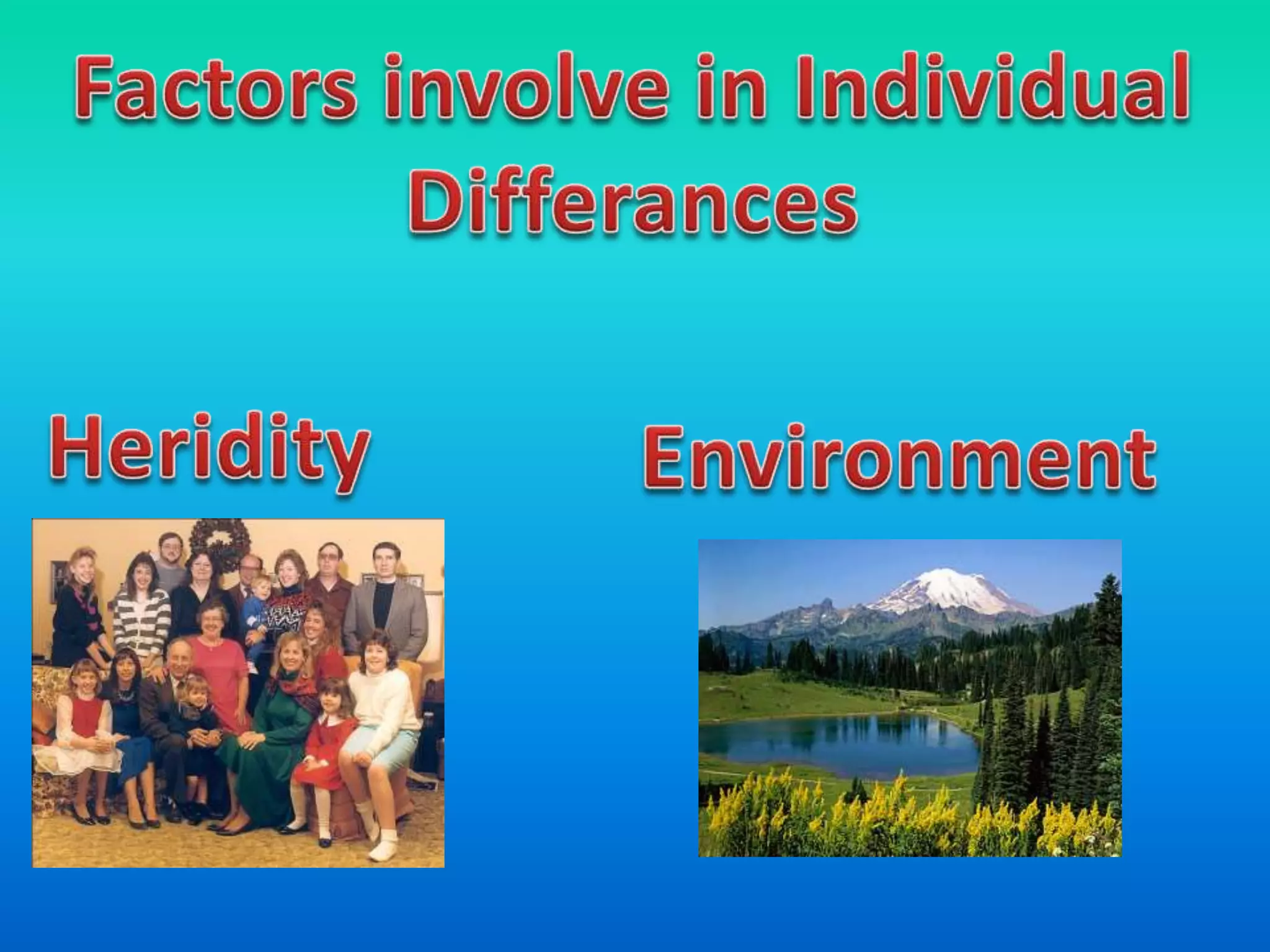 Individual Differences | PPTX