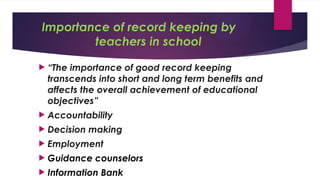 24-SHIVAKUMAR-Role of teachers in maintaining school records.pptx