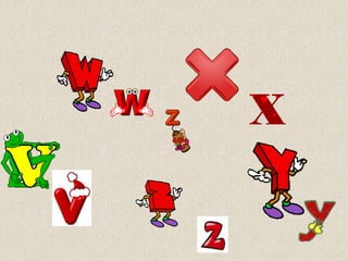 Play Group English Writing from Vv,Ww,Xx,Yy,Zz. | PPTX