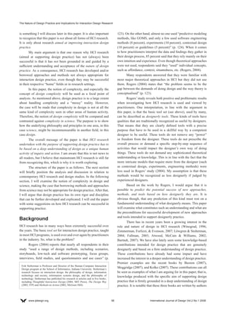 The Nature of Design Practice and Implications for Interaction Design Research by Erik ...