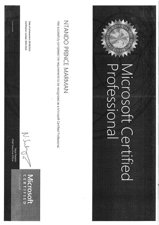 Microsoft Cert Pro | PDF