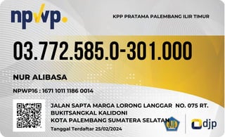 Npwp contoh dokumen baik sekali contoh npwp | PDF