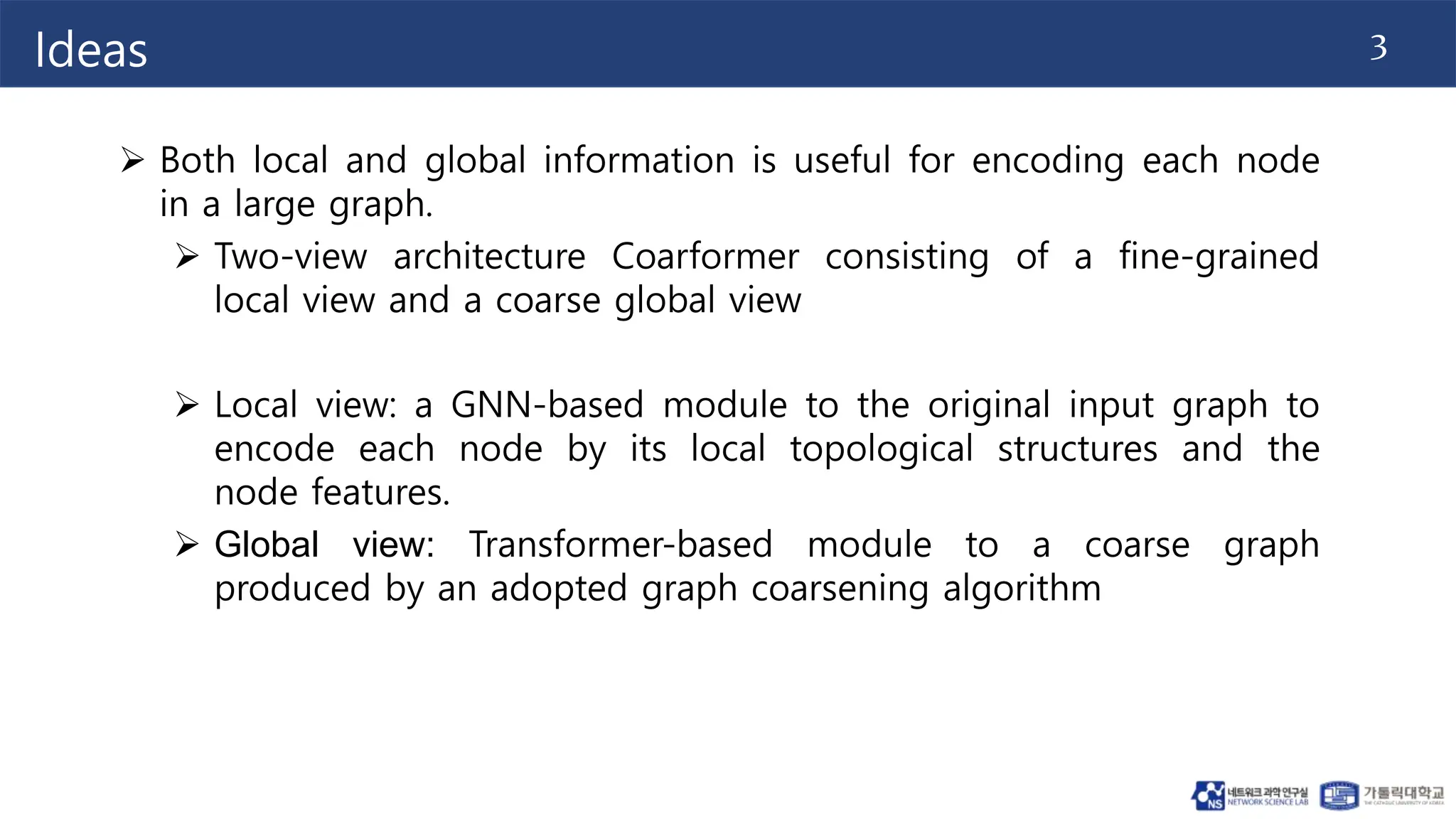 Coarformer Transformer For Large Graph Via Graph Coarseningpptx 