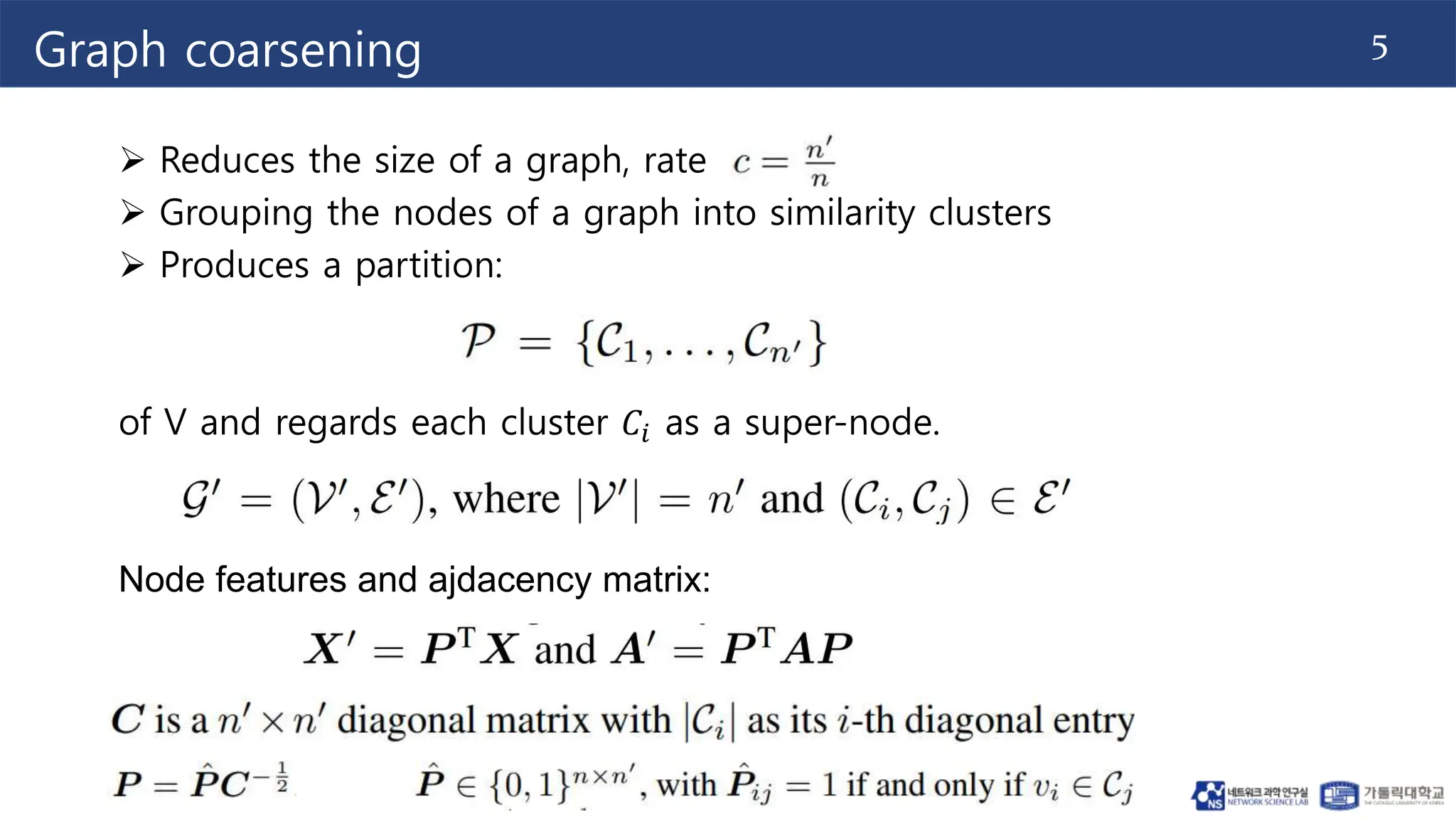 COARFORMER: TRANSFORMER FOR LARGE GRAPH VIA GRAPH COARSENING.pptx