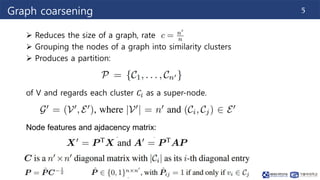 COARFORMER: TRANSFORMER FOR LARGE GRAPH VIA GRAPH COARSENING.pptx