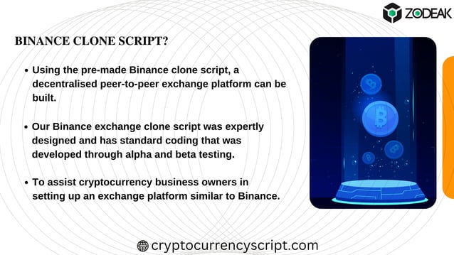 BINANCE CLONE SCRIPT | PPT