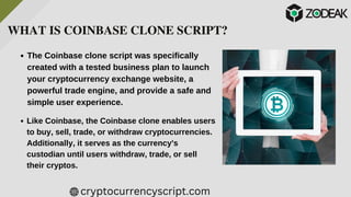 COINBASE CLONE SCRIPT | PPT