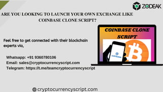 COINBASE CLONE SCRIPT | PPT