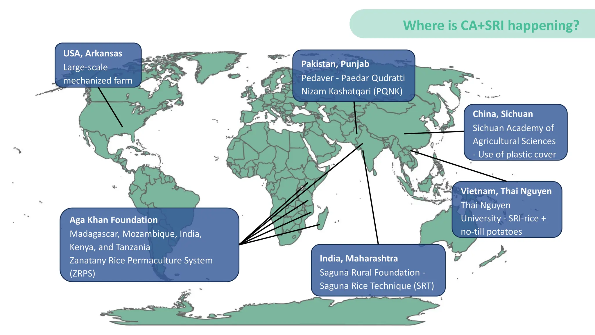 2401 Compatibility between Conservation Agriculture (CA) and the System of Rice Intensification ...