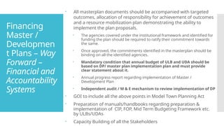 2401 Financing Master Plan - Issue Way Forward Revised.pptx