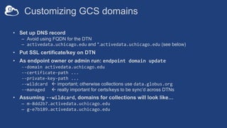 Advanced Globus System Administration Topics | PPT