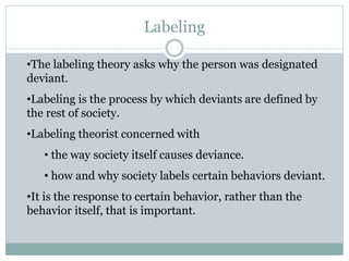 Labeling theory | PPT