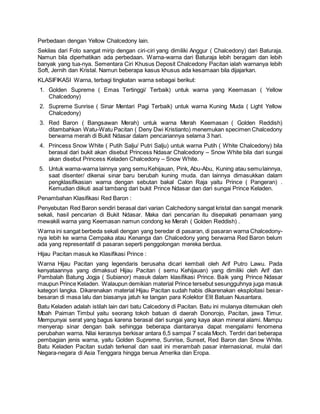 Gemstone Indonesia | PDF