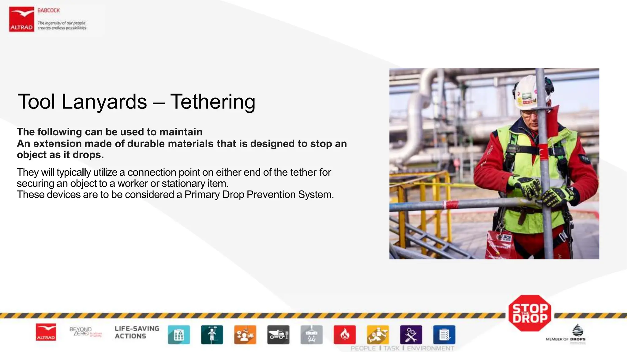 240417 Dropped Objects Tool Tethering .pptx