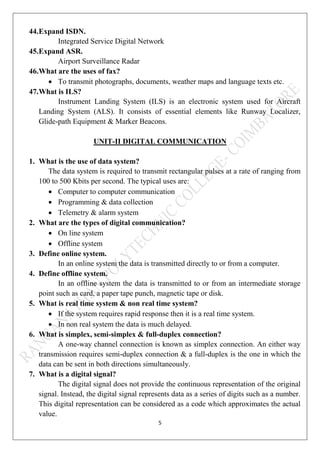 advanced communication-system | PDF
