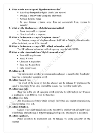 advanced communication-system | PDF