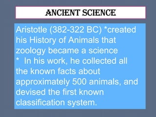 Zoology and history , genesis of biology | PDF