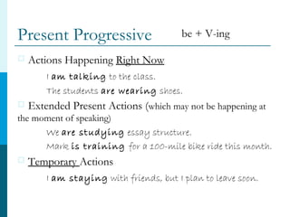 2405 2 unit_3-simple_progressive_verbs_gerunds_infinitives-1 | PPT