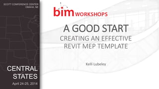 BIMWorkshops_MEP Templates | PPT