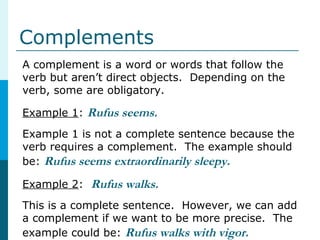 phrases, clauses, sentence structure | PPT