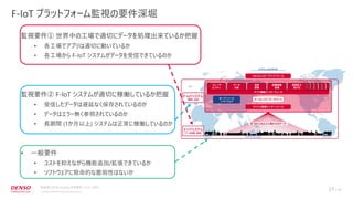 240627_GrafanaMeetupJapan_DENSO_Japan_F-IoT | PDF