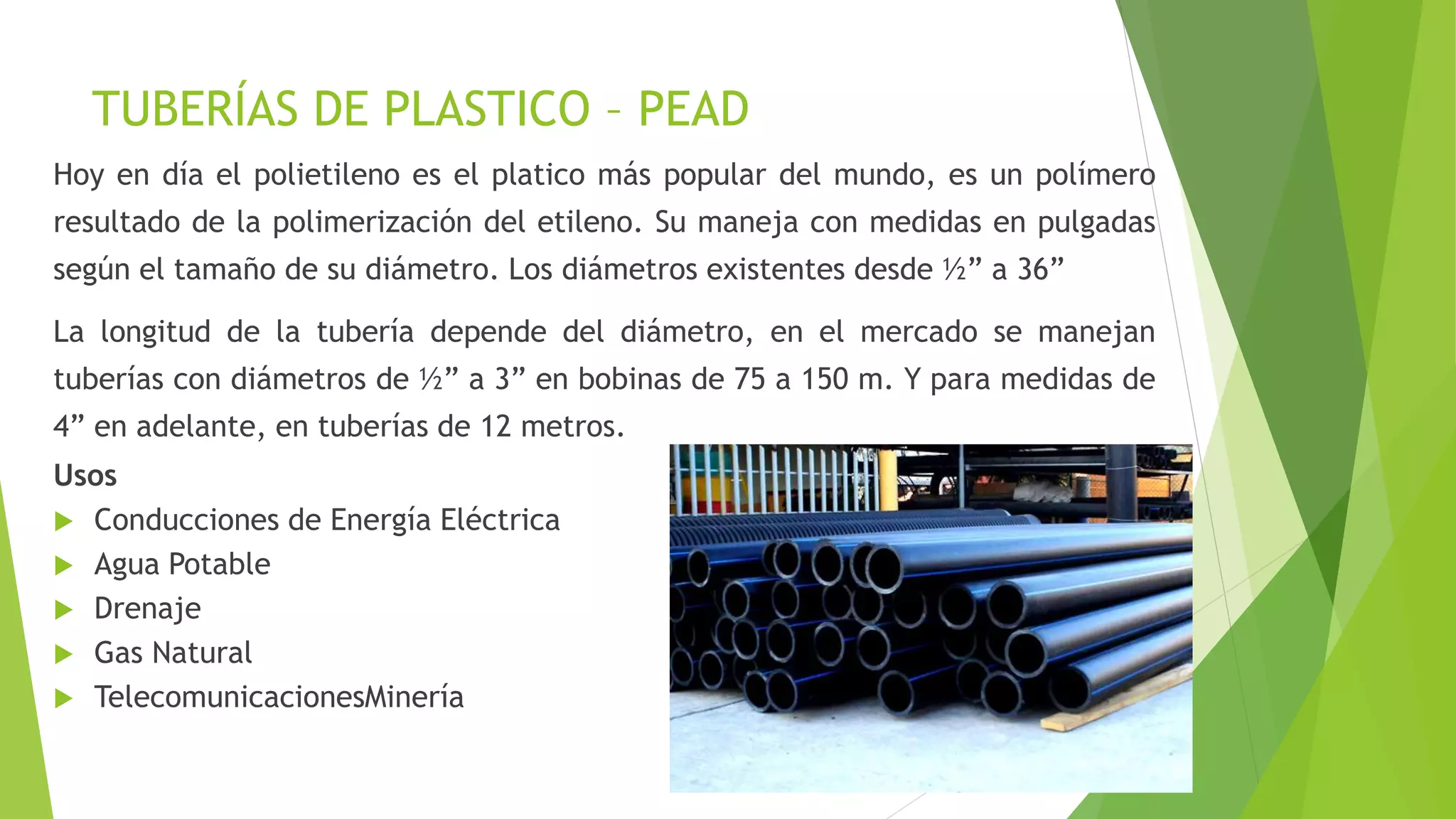tuberias | PPTX