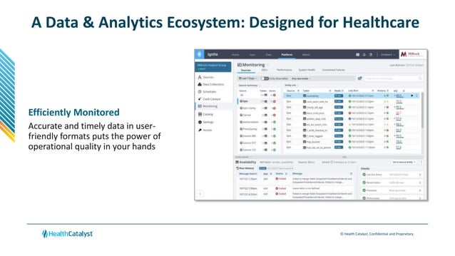 A Data and Analytics Ecosystem, Purpose-Built for Healthcare | PPTX