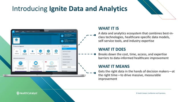 A Data and Analytics Ecosystem, Purpose-Built for Healthcare | PPTX