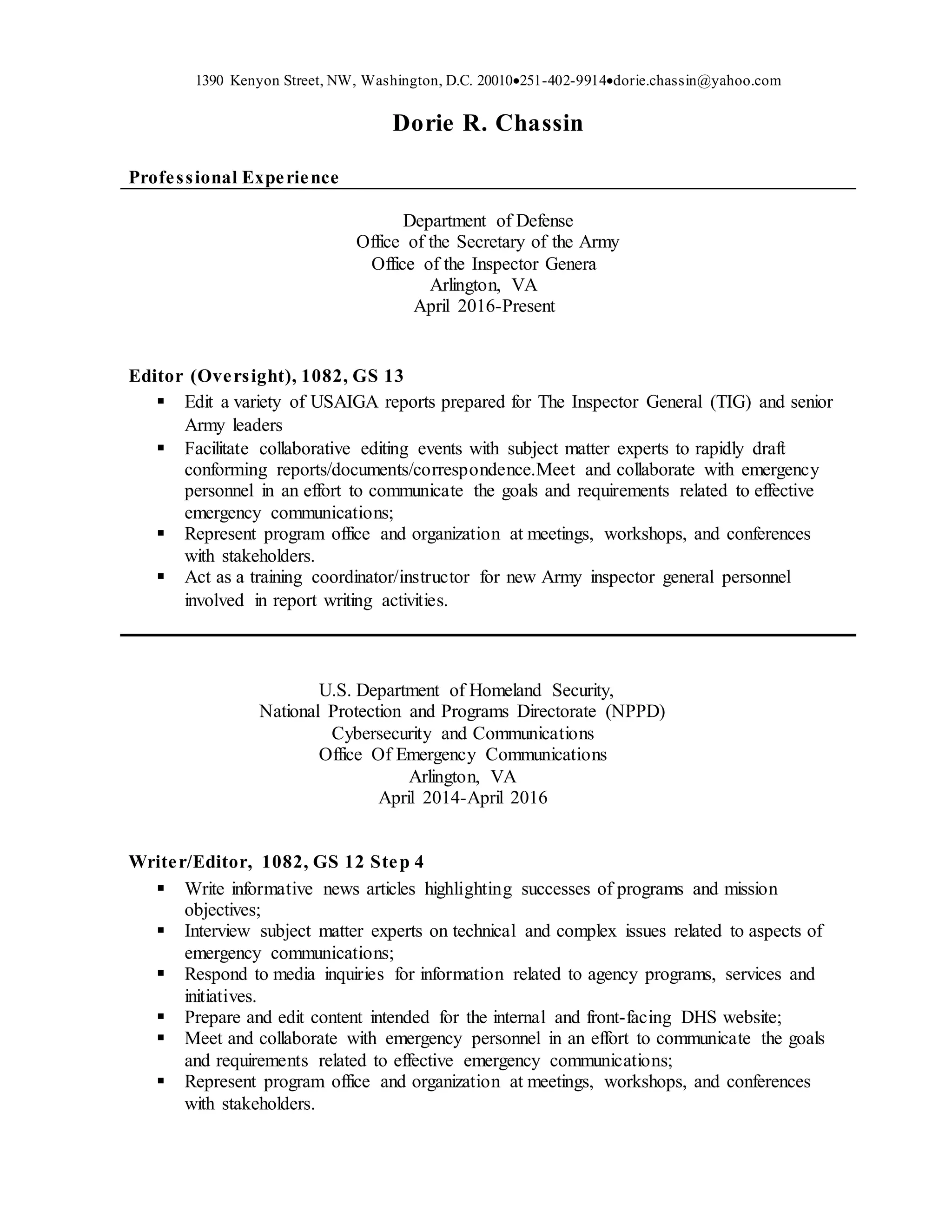 april 16 resume | DOCX