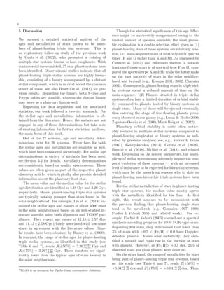 On the age and metallicity of planet-hosting triple star systems | PDF