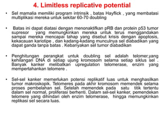 Hallmark-of-Cancer slide baru silahkan dibaca | PPTX