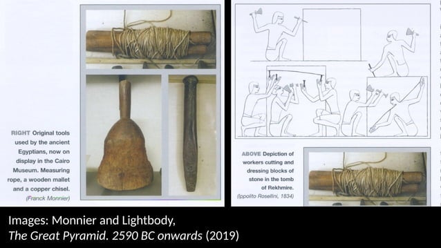 Pyramid Mythbusting - an online lecture by Dr Chris Naunton | PPT