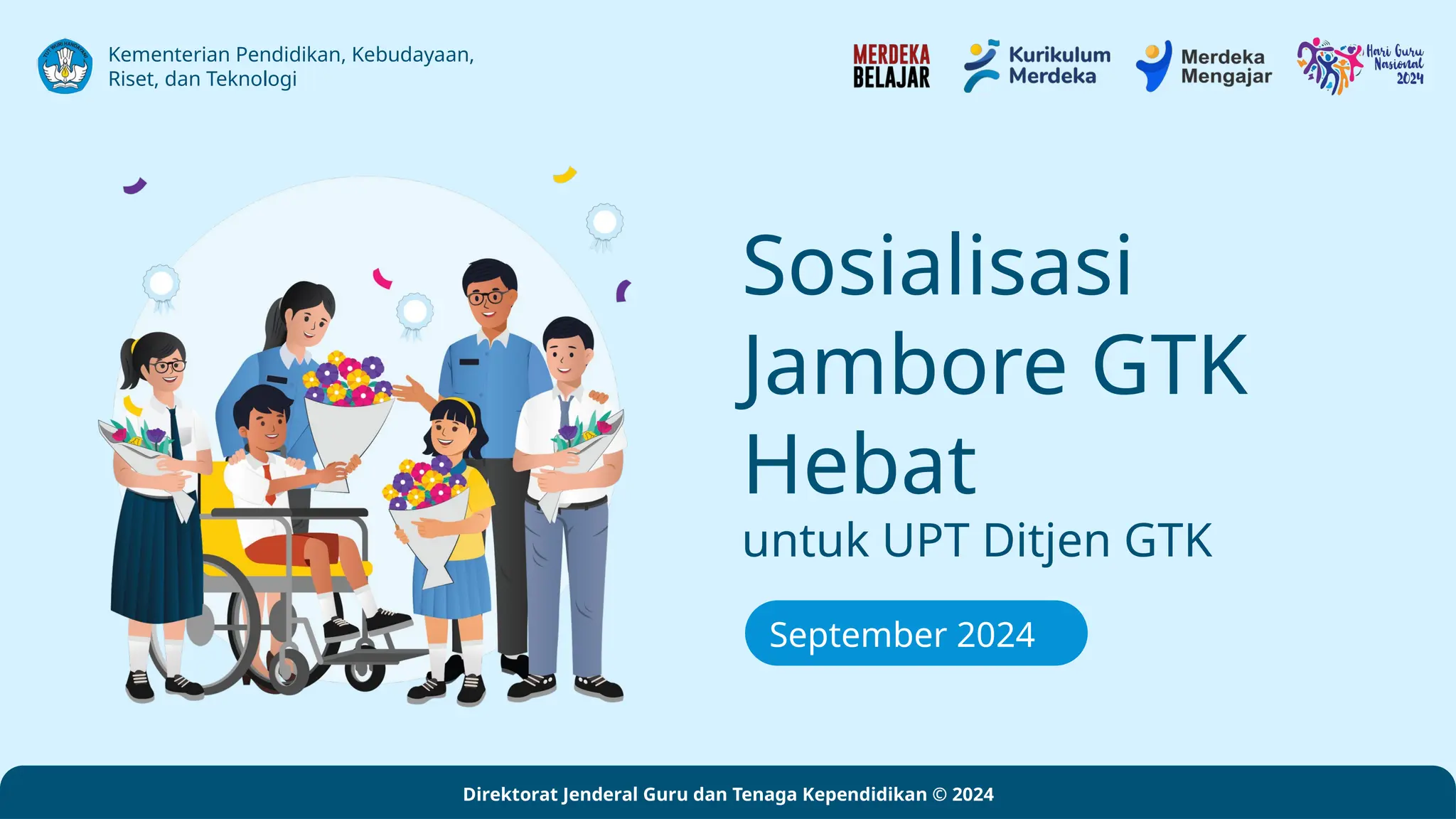 Paparan Sosialisasi Jambore GTK tahun 2024 | PPTX