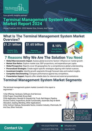 Terminal Management System Global Market Report | PDF