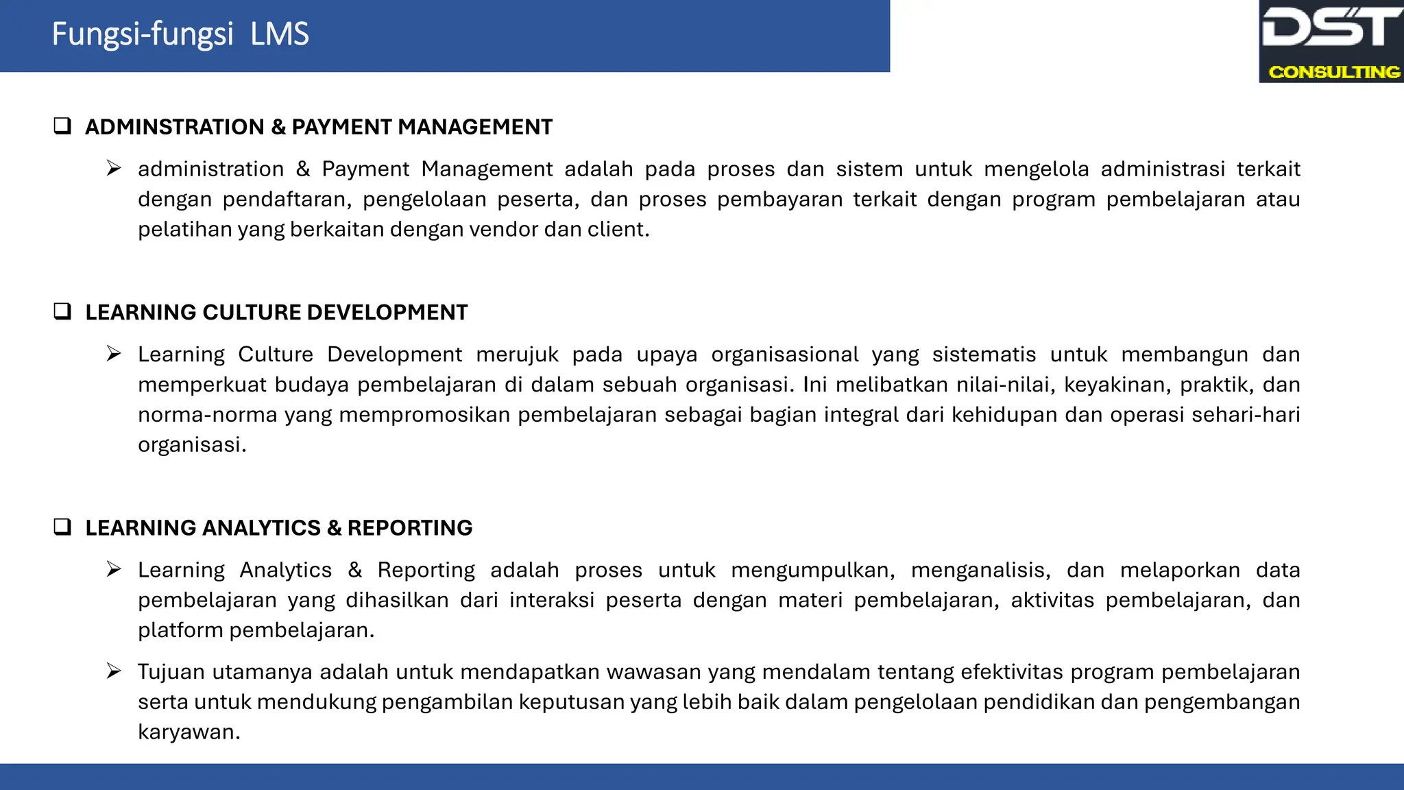Learning Management System Mengelola Proses Pembelajaran Berbasis Kompetensi dan Learning Value ...