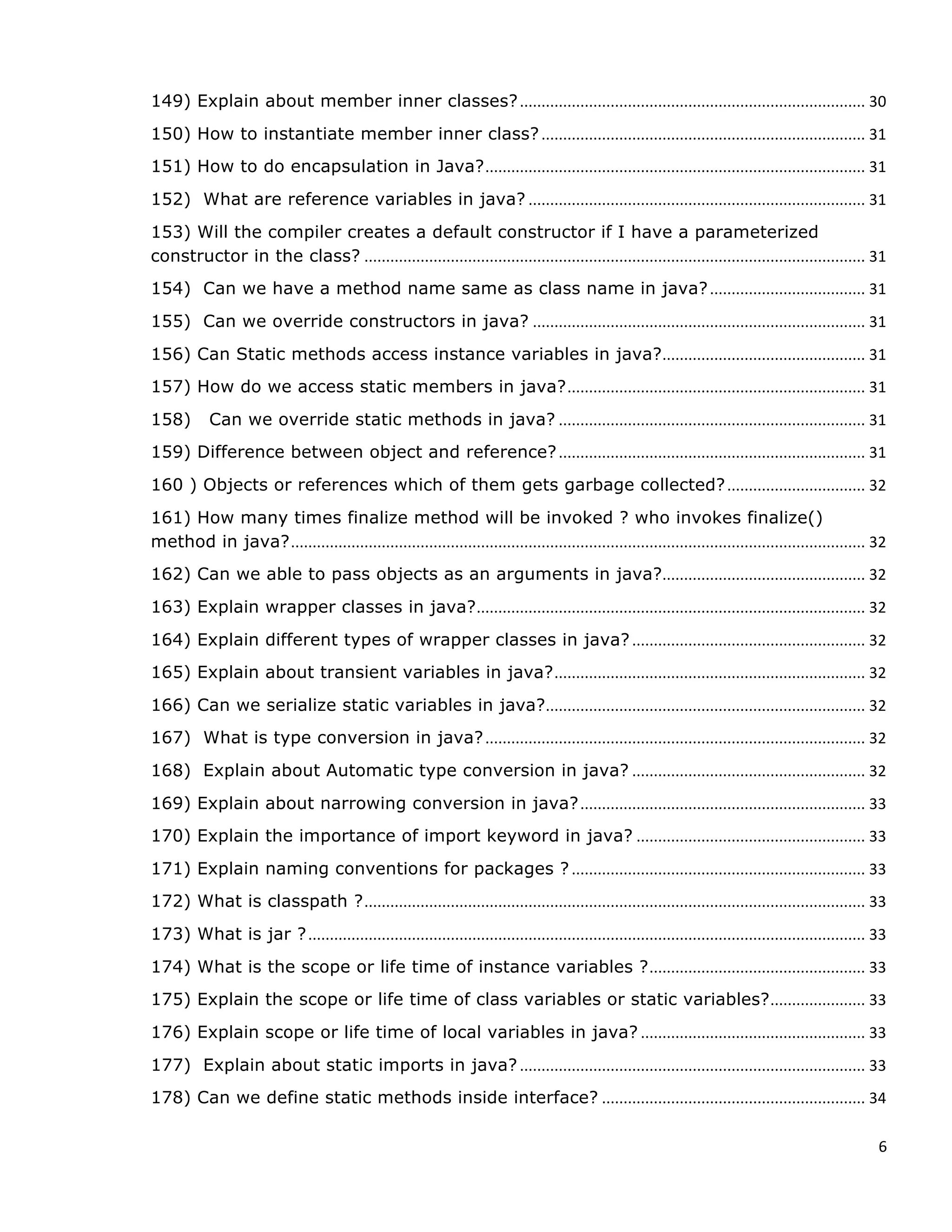 240 Core Java Interview Questions And Answerspdf