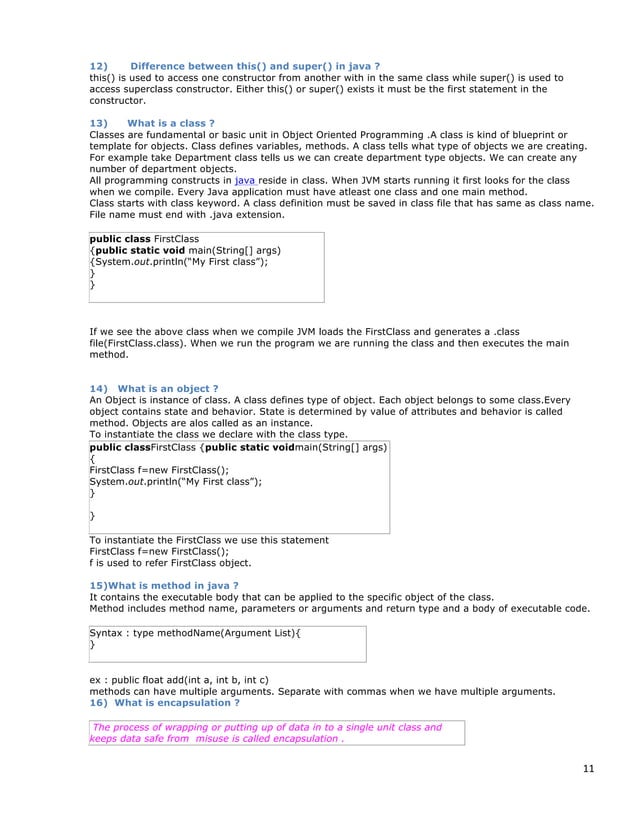 240 CORE JAVA INTERVIEW QUESTIONS AND ANSWERS.pdf