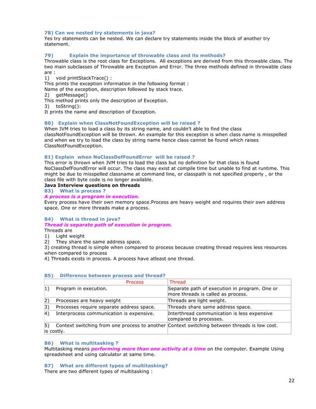 240 CORE JAVA INTERVIEW QUESTIONS AND ANSWERS.pdf