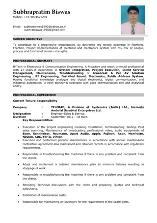 Subhrapratim Biswas | PDF