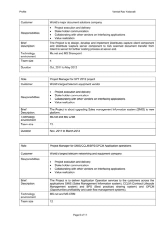 Profile-Venkat-Rao-Yadavalli | DOC