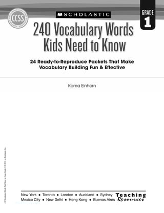 240 Vocabulary Words Kids Need to Know Book 1.pdf