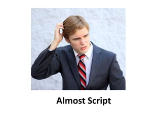 Almost Script - Transactional Analysis | PPT