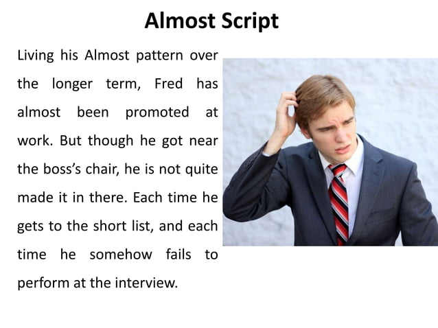 Almost Script - Transactional Analysis | PPT