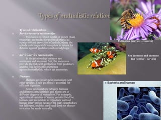 Biotic factors with reference to mutualism, amensalism, commensalism and parasitism | PPTX