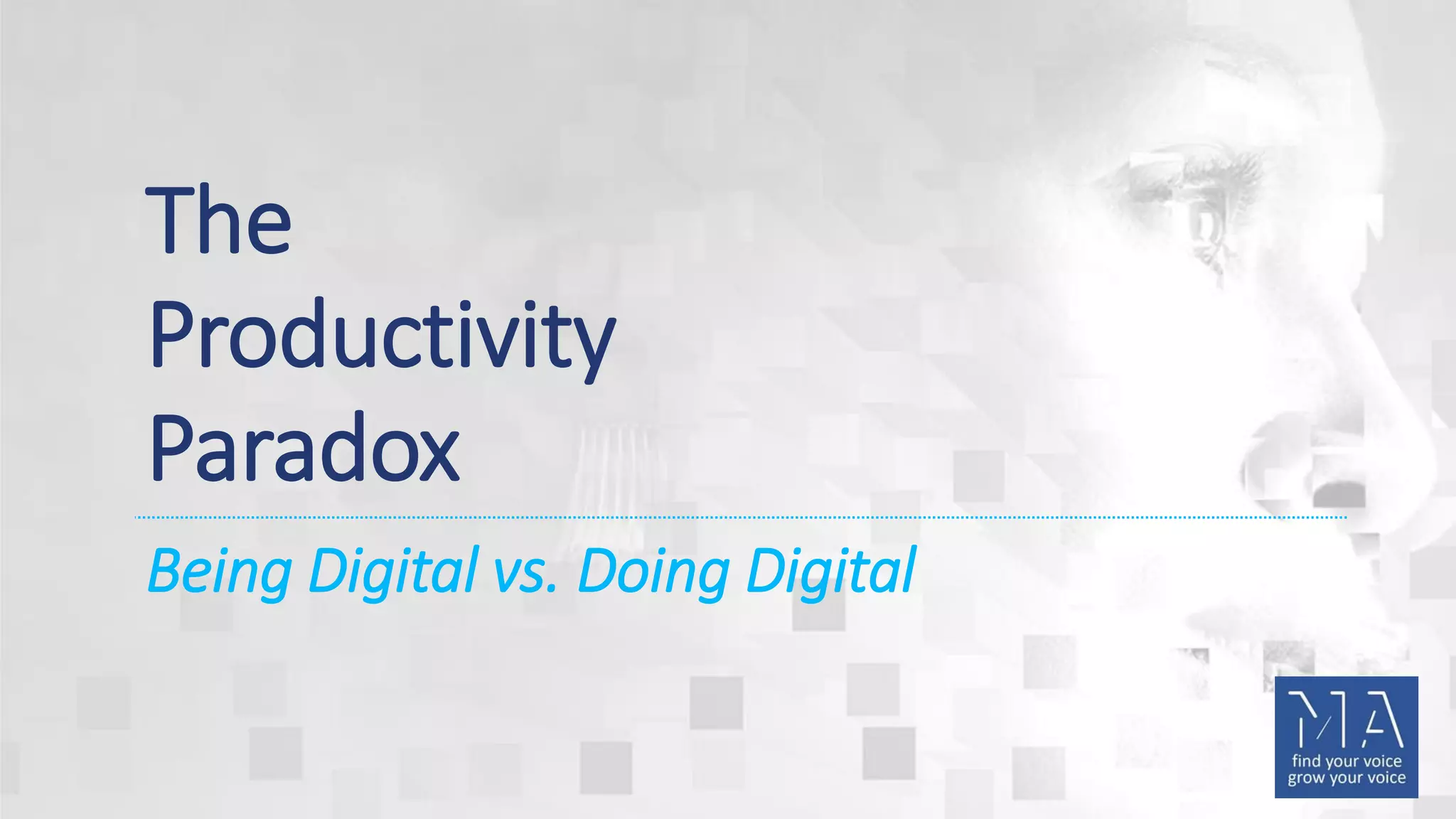The Productivity Paradox | PDF