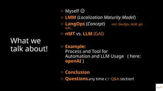 Unlock the Future of Software Localization with GAI | PPT