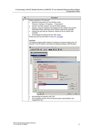 24109937 wincc flexible_kommunikation_ethernet_e | PDF | Computer Networking | Computing