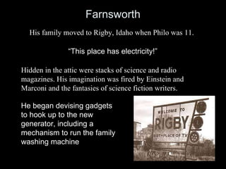 EMC 2410 Lecture 11 The Farm Boy | PPT